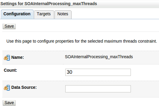 SOA Suite 12c - Thread Pool Changes and Tuning